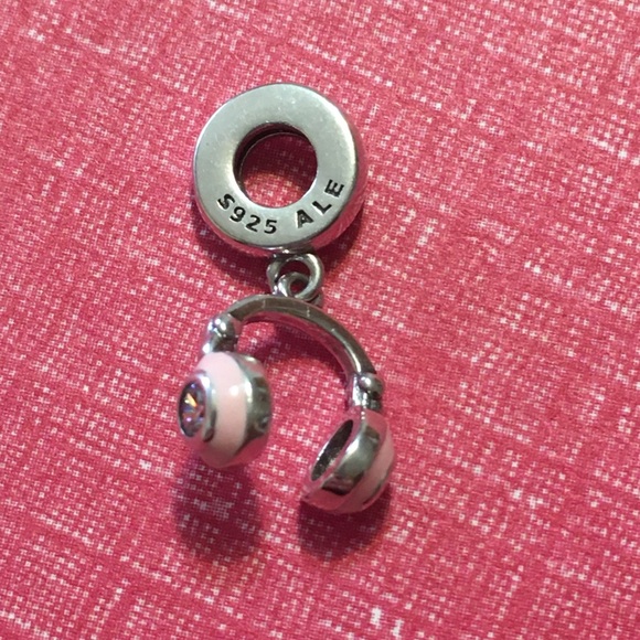 Pandora | Jewelry | New Pandora Pink Headphones Charm | Poshmark